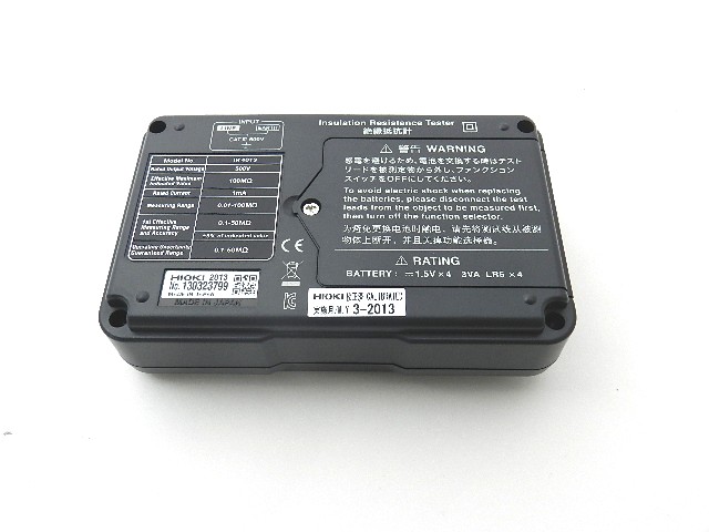 オリックス・レンテック | IR4013-10 アナログメグオームハイテスタ - 計測器・測定器・分析機器のレンタル | ORIX ...