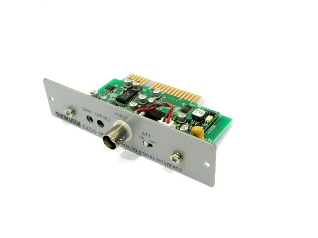 オリックス・レンテック | EX-04PCR-M PCR500M用アナログインタフェースボード KIKUSUI (菊水電子工業) - 計測器 ...